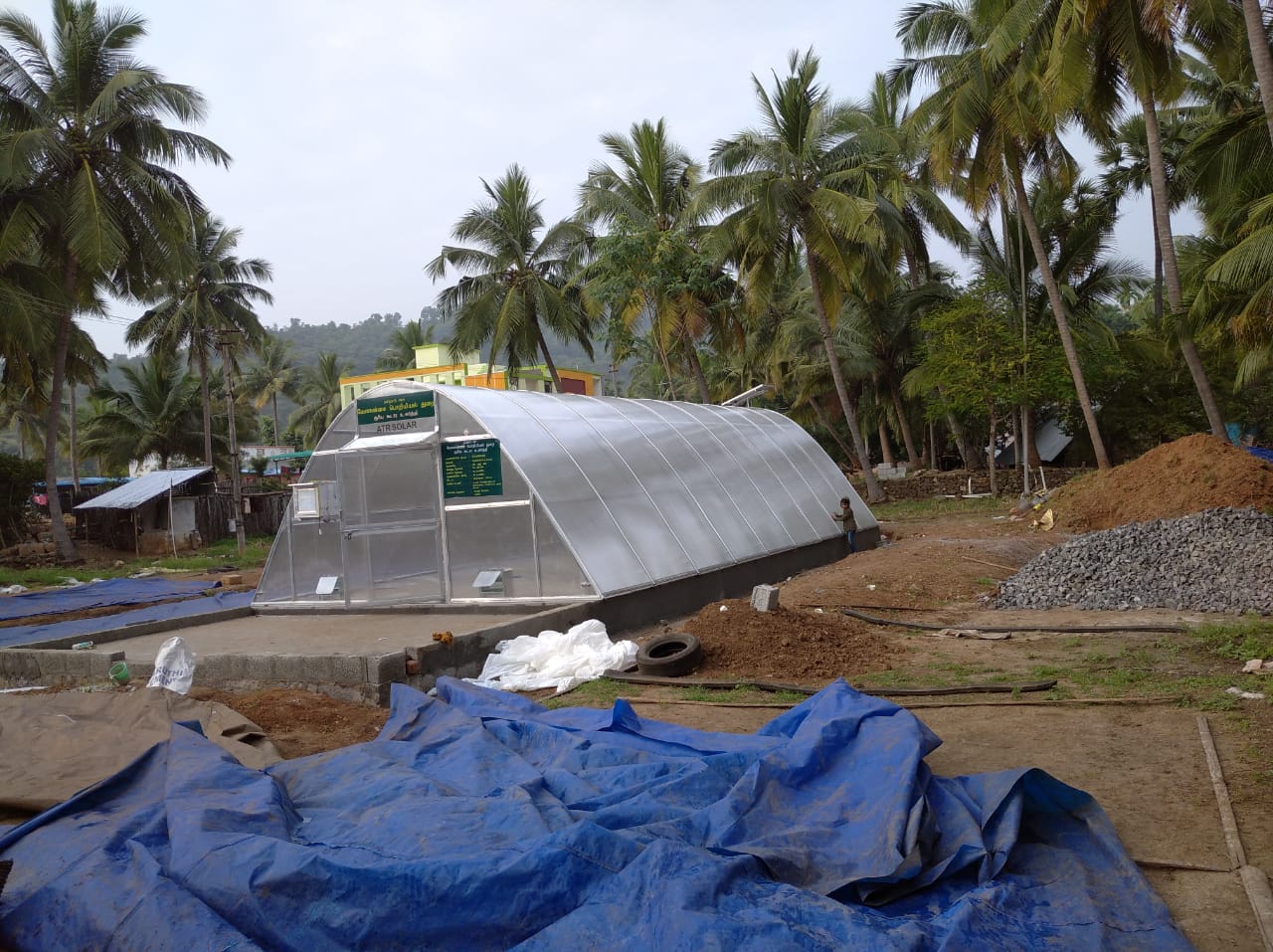 ATR SOLAR (INDIA) – Solar Green House Dryer/ Solar dryer/ solar air heater