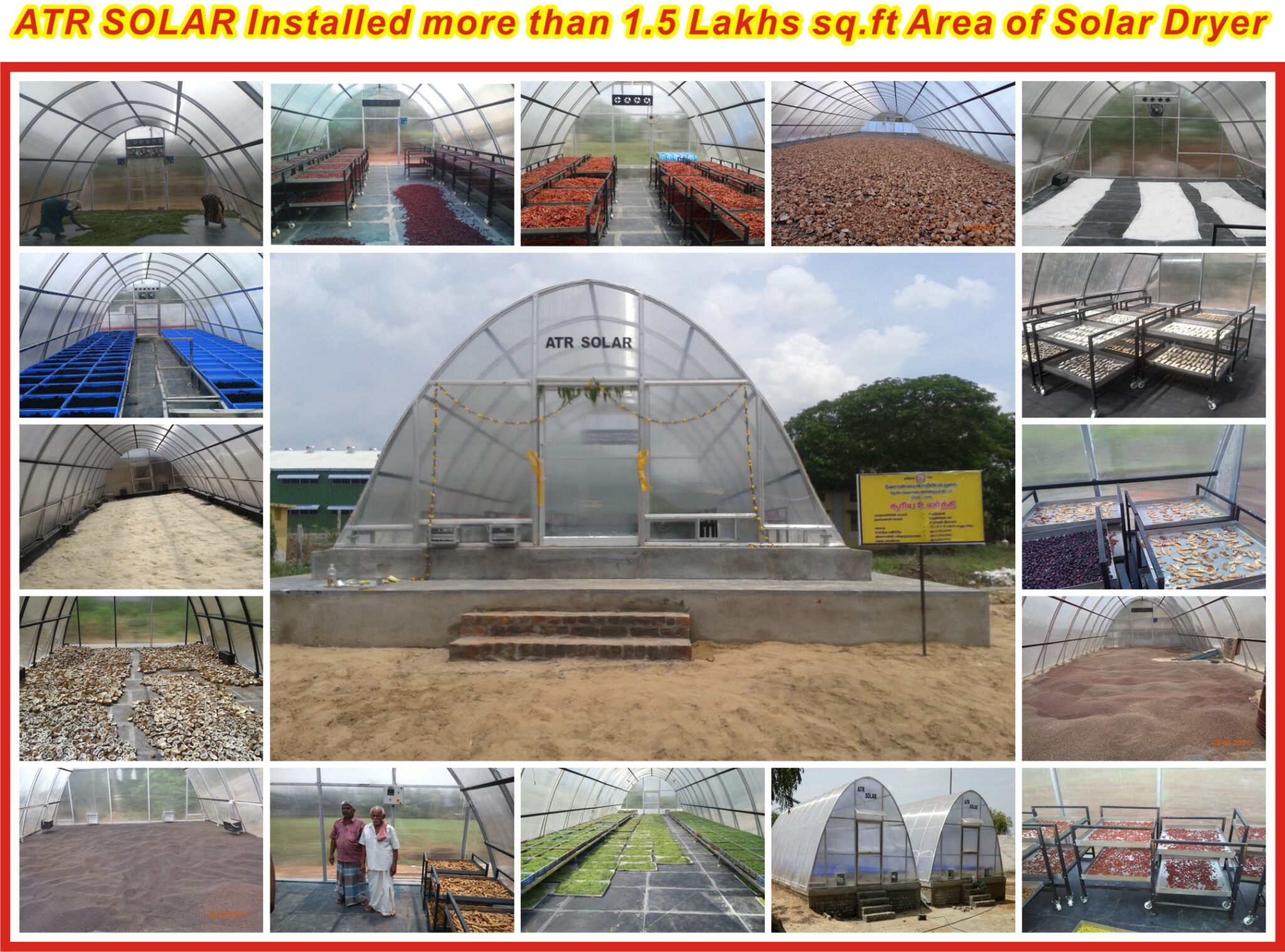 Solar Green House Dryer – ATR SOLAR (INDIA)