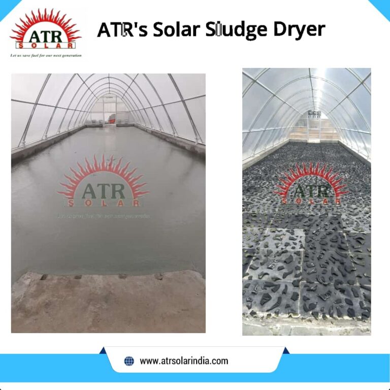 ATR’S Solar Sludge dryer – ATR SOLAR (INDIA)